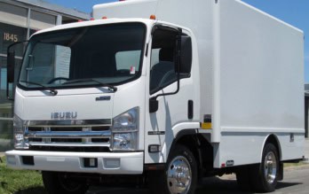 Hackney P2000 12'6"' Body with Shelving on Isuzu NPR (Multiple)