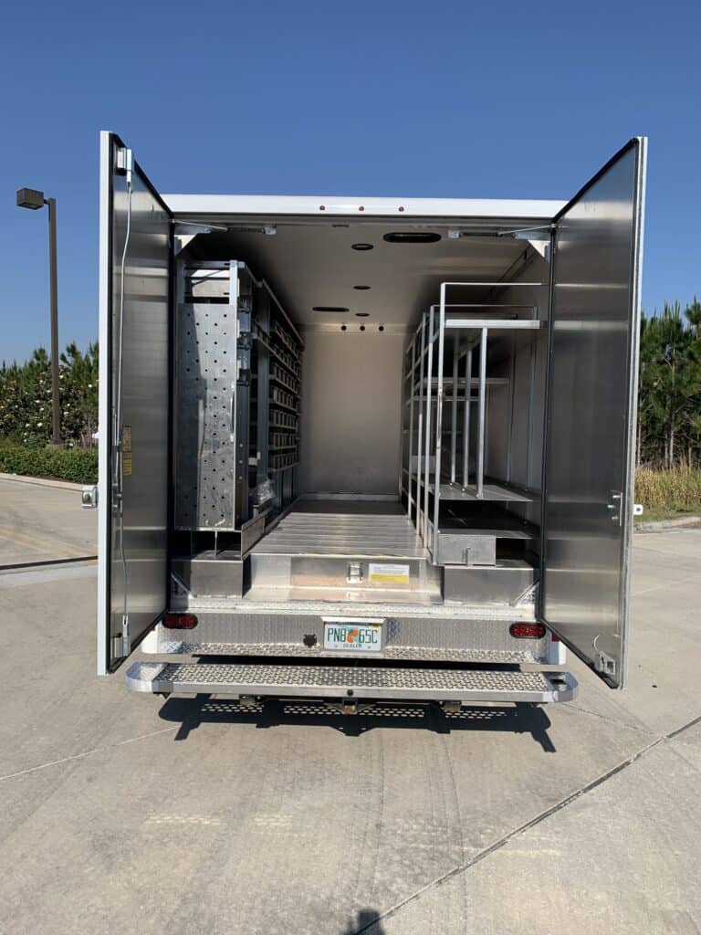 Hackney 13' Body (ES2000) with Shelving on 2023 Ford E-350 (Multiple ...