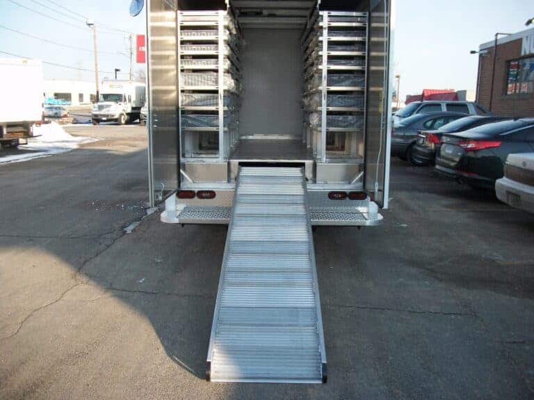 Hackney P2000 12'6"' Body with Shelving on Isuzu NPR (Multiple)